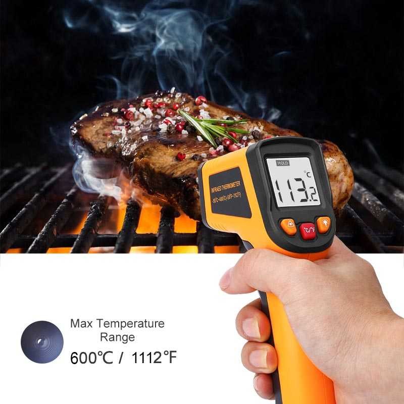 Jual Termometer Thermometer Infrared Digital Non Contact LCD Display ...