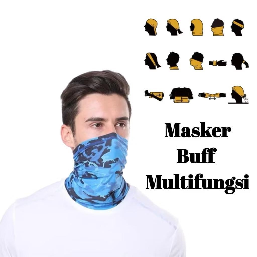 Jual Masker Buff - Masker Touring - Bandana Kepala - Multifungsi Unisex ...