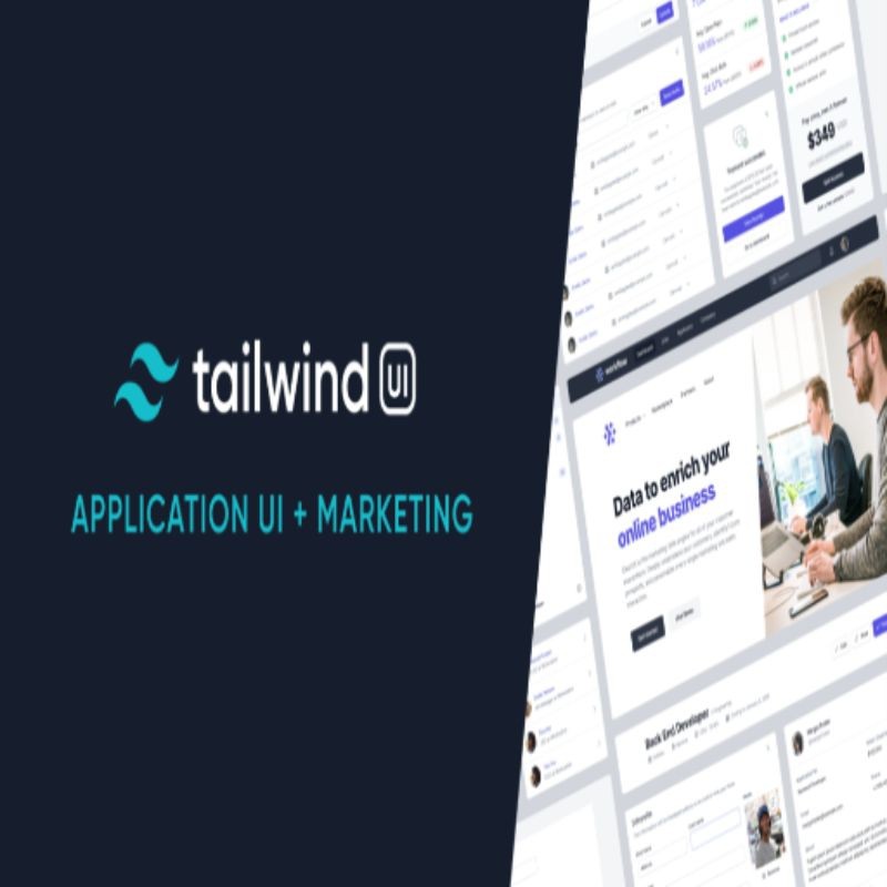 Jual Tailwind UI (Application UI + Marketing + E-Commerce) | Shopee Indonesia