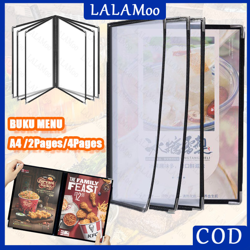 Jual Buku Menu A4 Pelindung Sampul Menu Restaurant Menu Covers Kulit ...