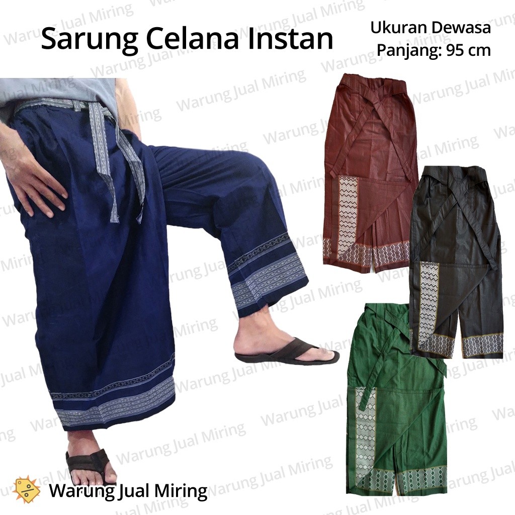 Jual Sarung Celana Instan Remaja Dewasa - Sarcel Celsar Cesar Celarung ...