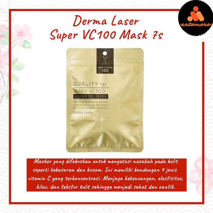 Jual Derma Laser Super Delivery Mask by Quality 1st Original Japan - SUPERVC100 | Shopee Indonesia