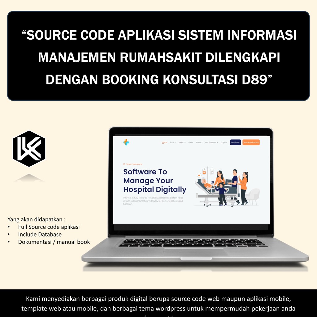 Jual SOURCE CODE APLIKASI SISTEM INFORMASI MANAJEMEN RUMAHSAKIT ...