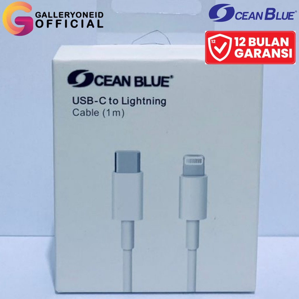 Jual Kabel Data Lightning 1 Meter USB C Fast Charging Cable Charger ...