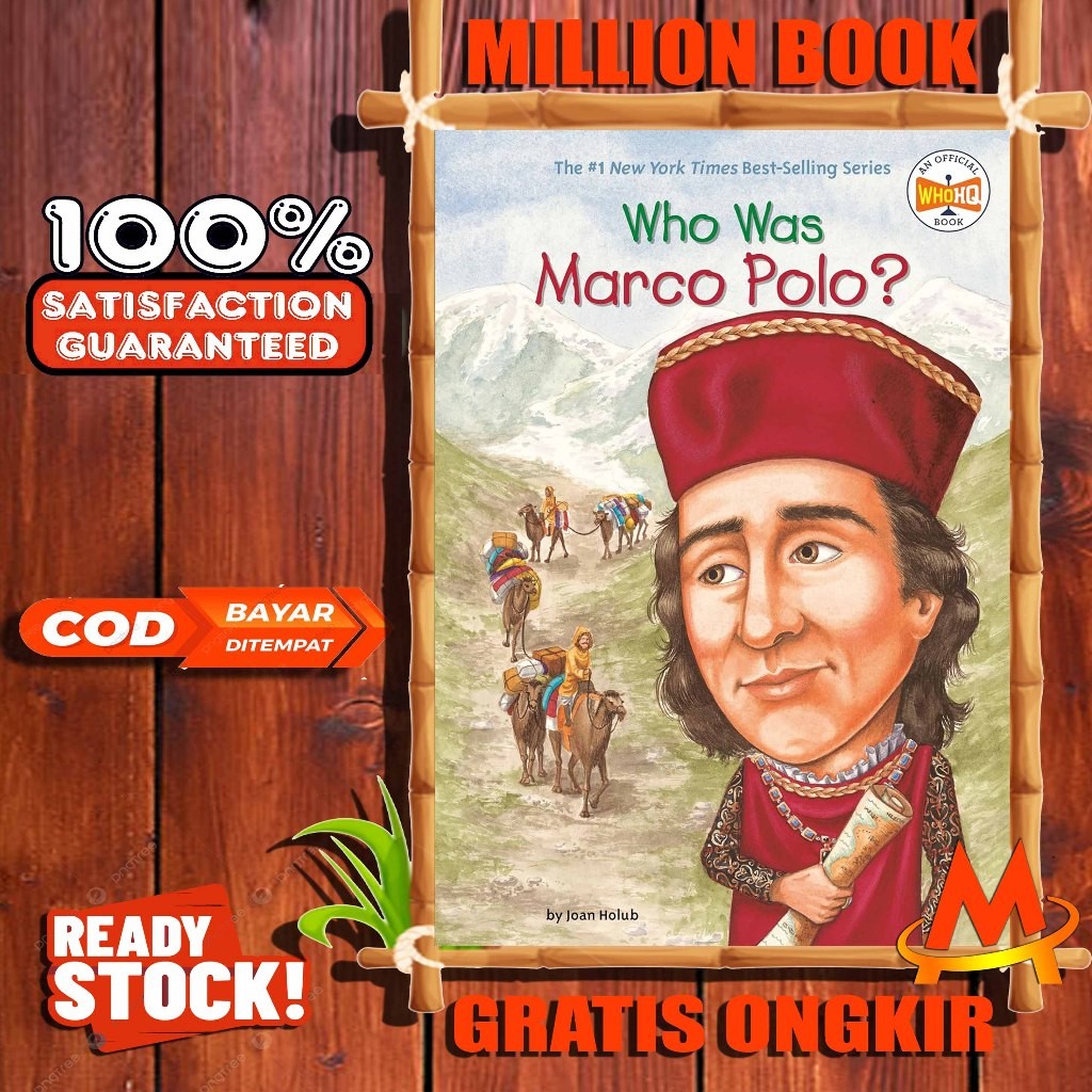 Jual Who Was Marco Polo? by Joan Holub (English) | Shopee Indonesia