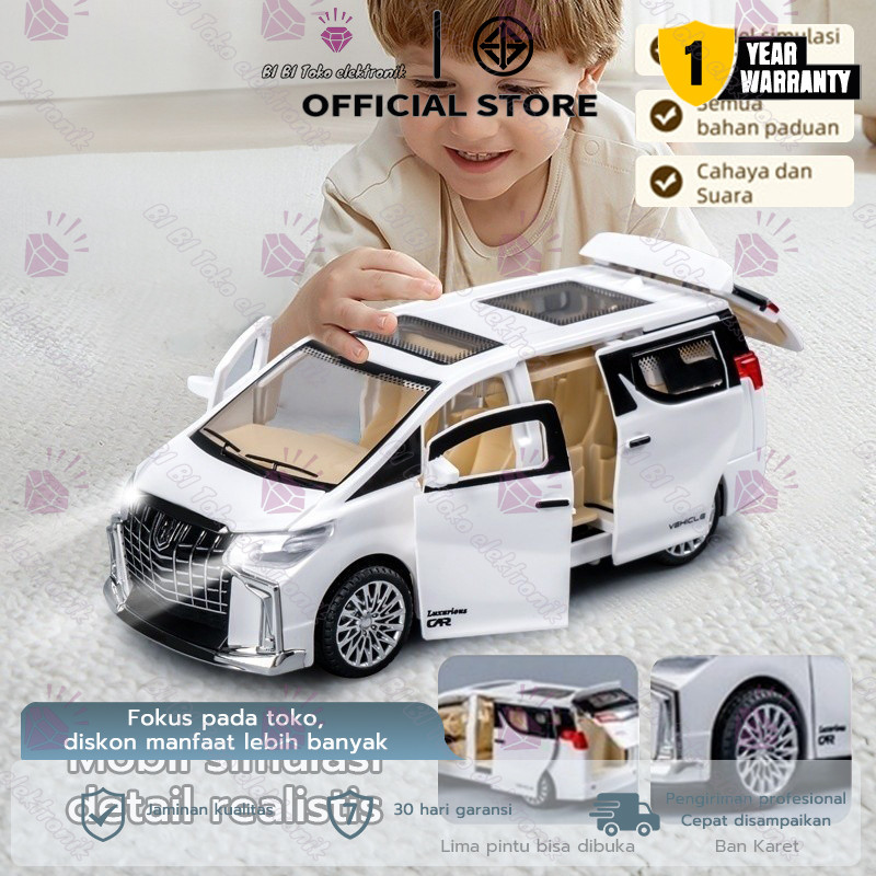 Jual 【COD】Ready Alphard Model Mobil Diecast Bisnis/Dengan Musik Dapat ...