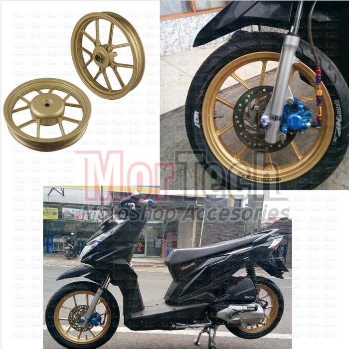 Jual Velg pelek racing Motor Matic Mars Rossi Ring 14 Beat Street FI ...