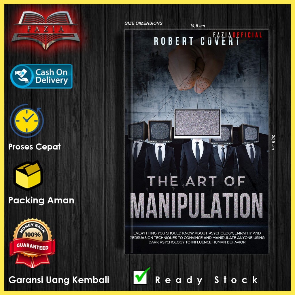 Jual The Art of Manipulation by Robert Covert (English/Indonesia ...