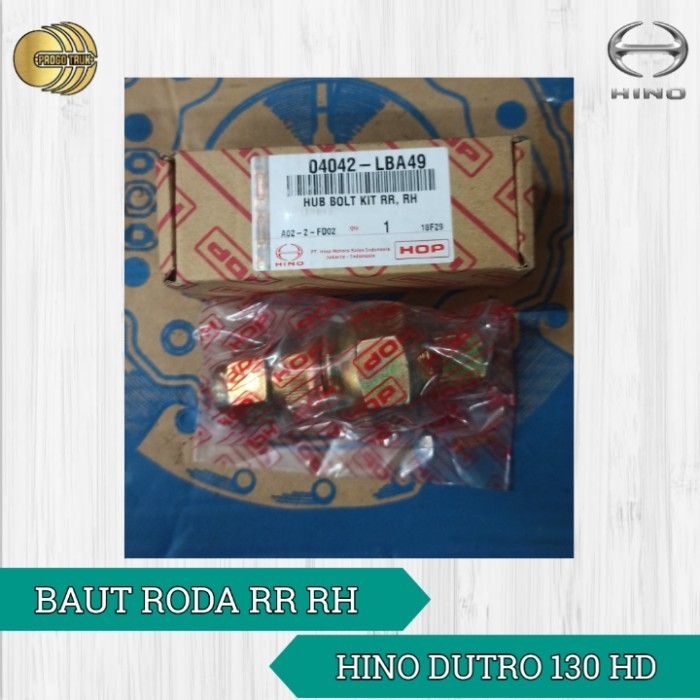 Jual BAUT RODA BELAKANG KANAN HINO DUTRO 130 HD BERKUALITAS | Shopee ...
