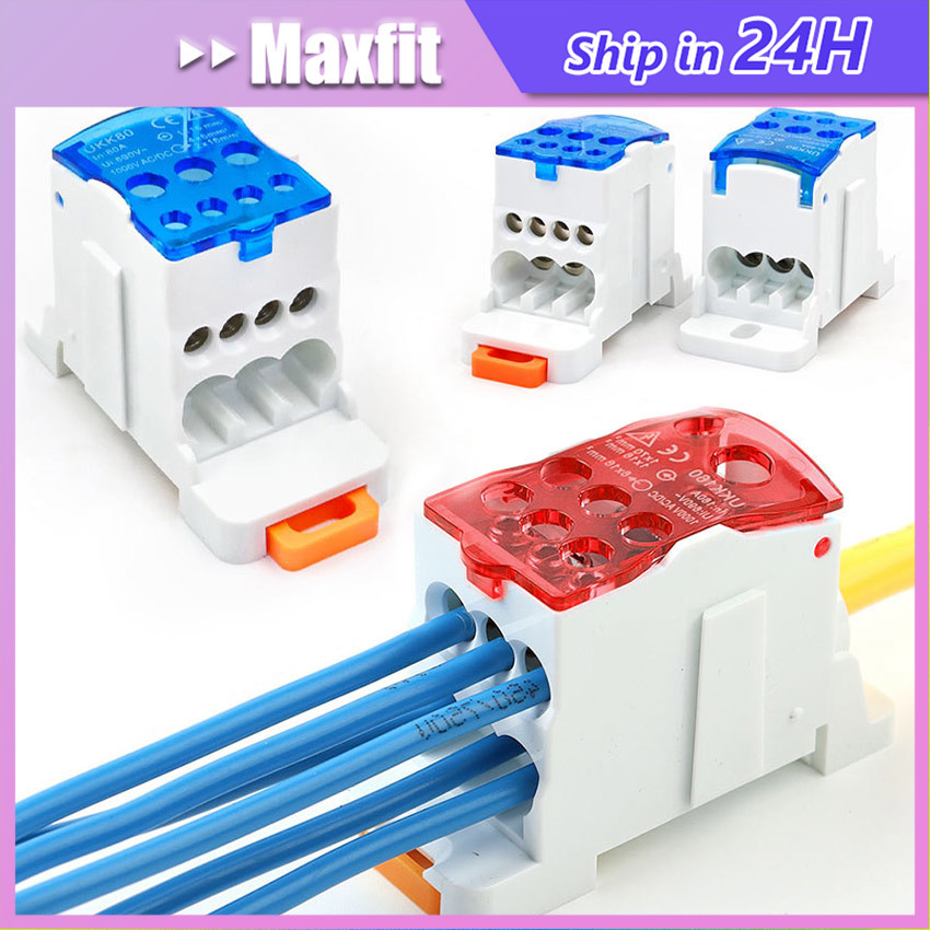 Jual Kotak Terminal Block Blok Konektor High Power Ukk 80A Ukk 160A Terminal Konektor Connector ...