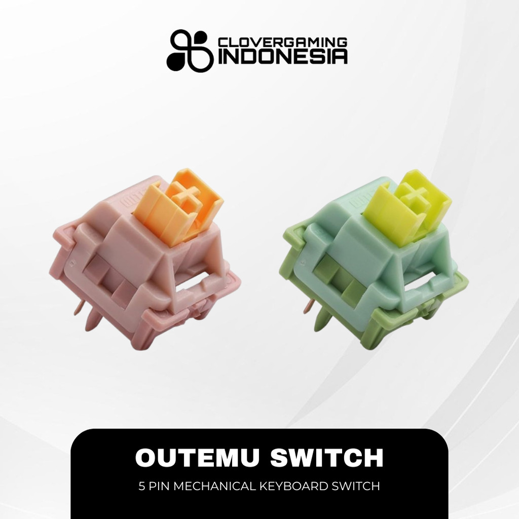 Jual Switch Outemu Box 5 Pin - Switch Mechanical Keyboard Dustproof ...