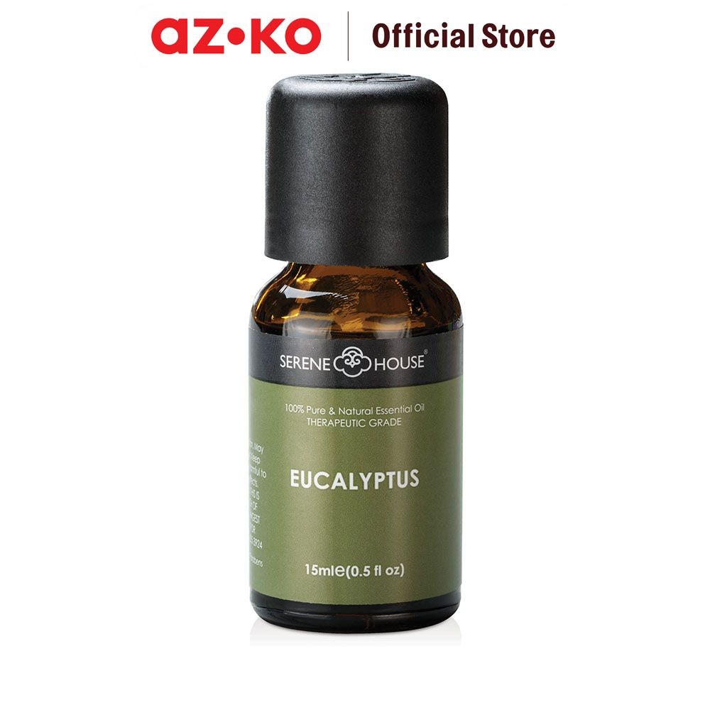 Jual AZKO Serene House 15 ml Eucalyptus Essential Oil Penyegar Ruangan ...