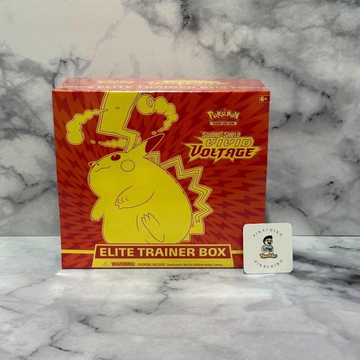 Jual Kartu Pokemon TCG English Vivid Voltage Pikachu Elite Trainer Box ...