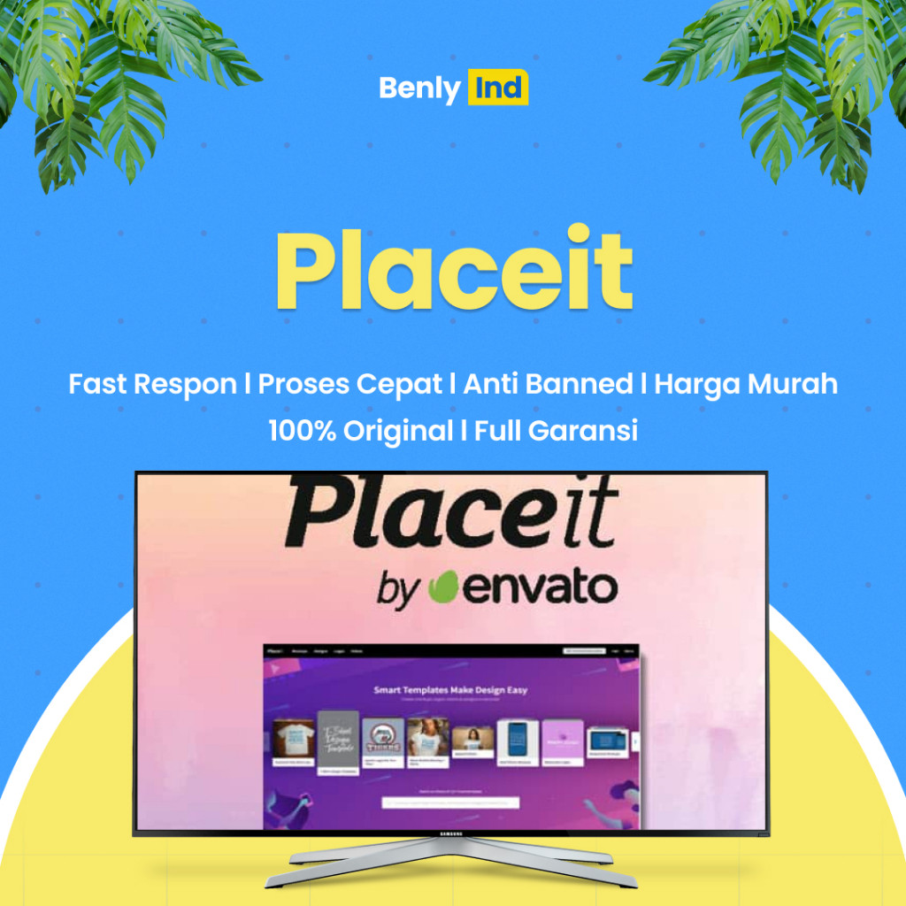 Jual Placeit Premium untuk Mockup | Unlimited Download & Full Akses ...