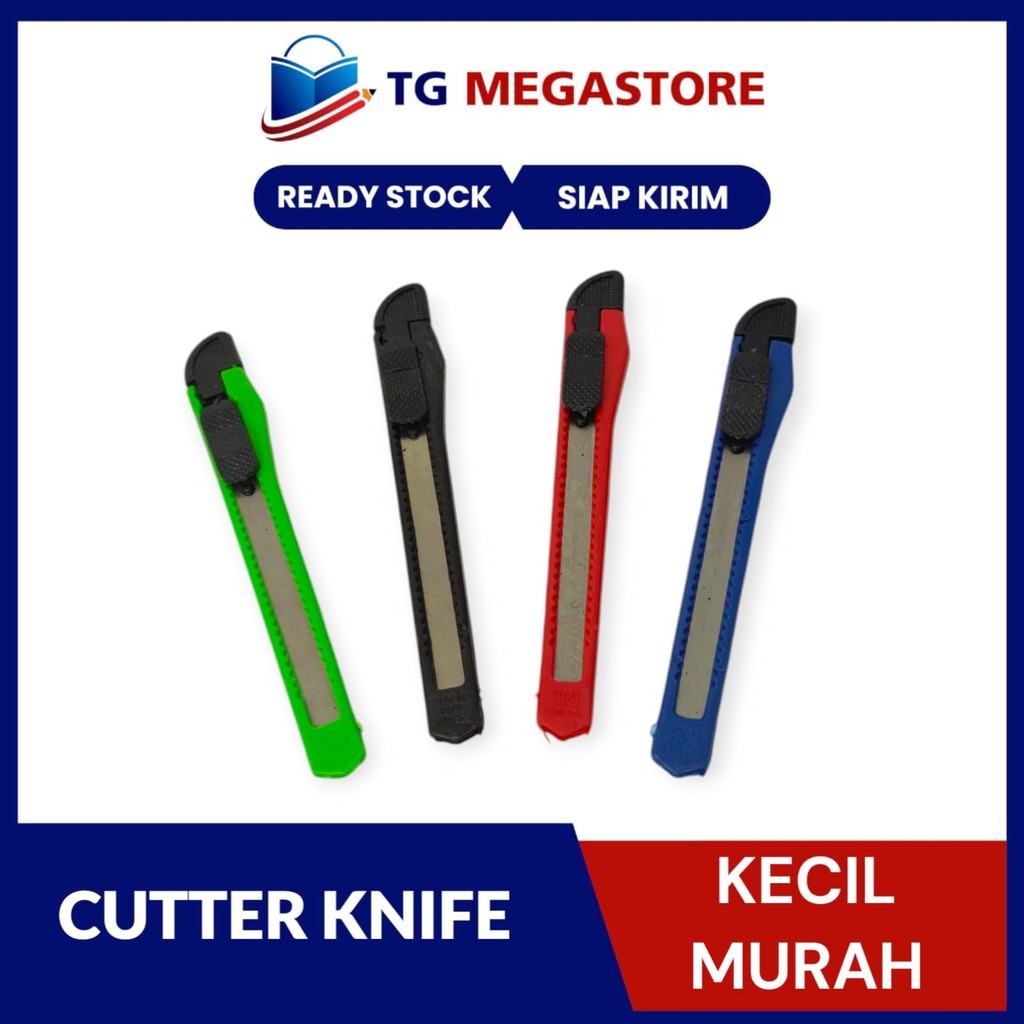 Jual Cutter Knife Kecil Renceng (Satuan) | Shopee Indonesia