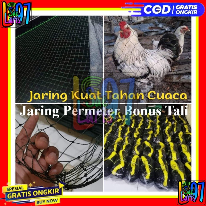 Jual Jaring Tanaman Rambat Sayuran Buah Anggur/Jaring Tanaman Rambatan ...