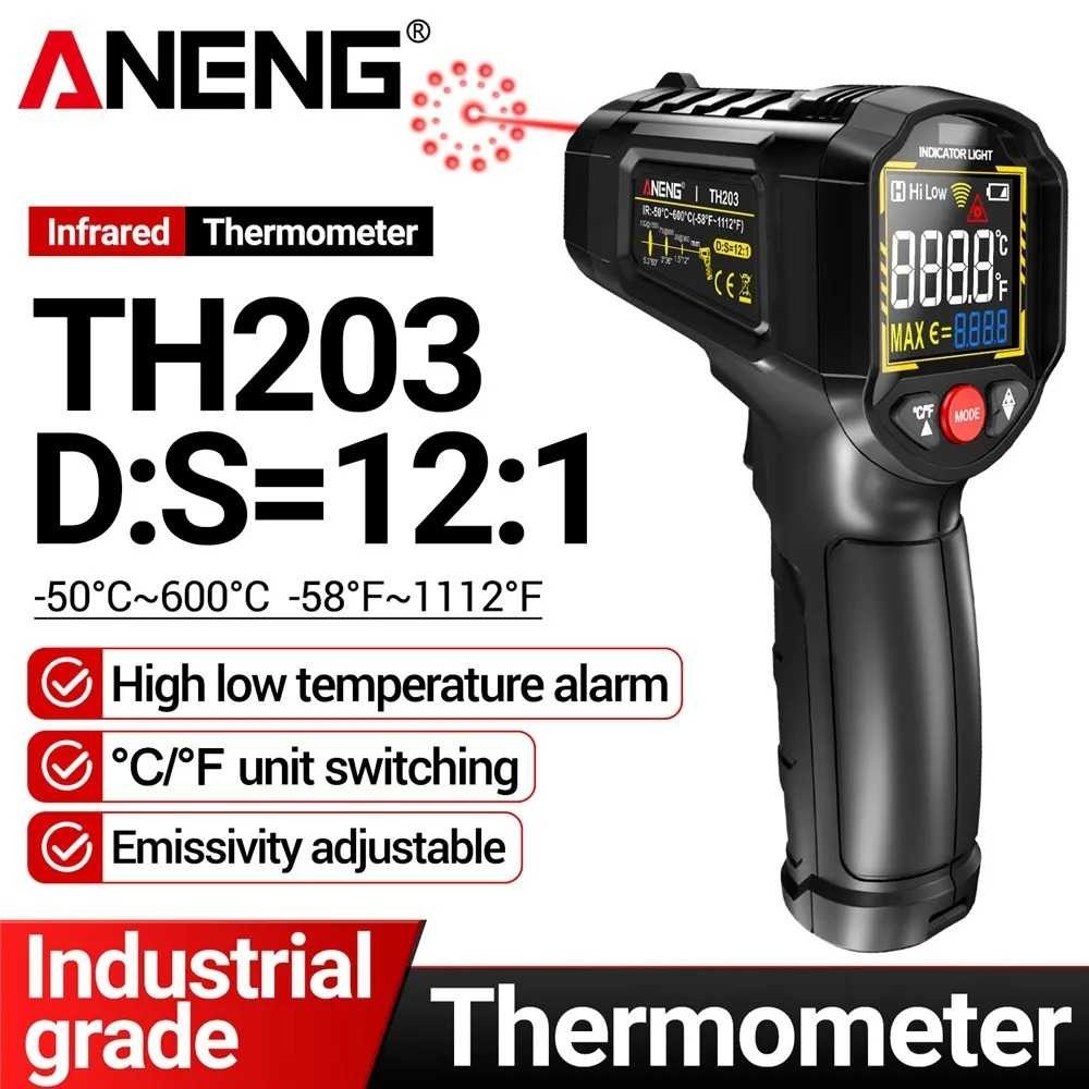 Jual [Bayar di Tempat] ANENG Thermometer Gun Digital Infrared Laser Non ...