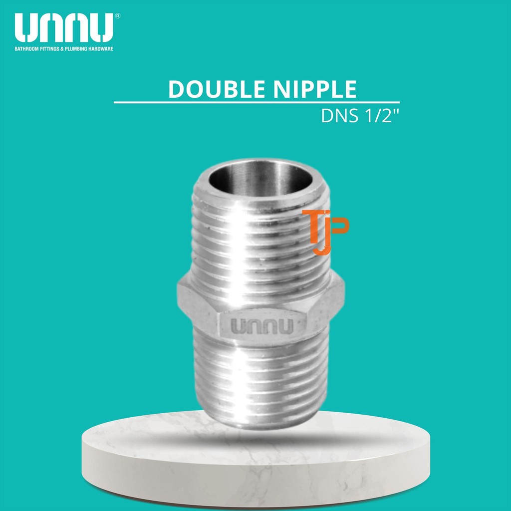 Jual DOUBLE NEEPLE CHROME UNNU (DNS 1/2") | Shopee Indonesia