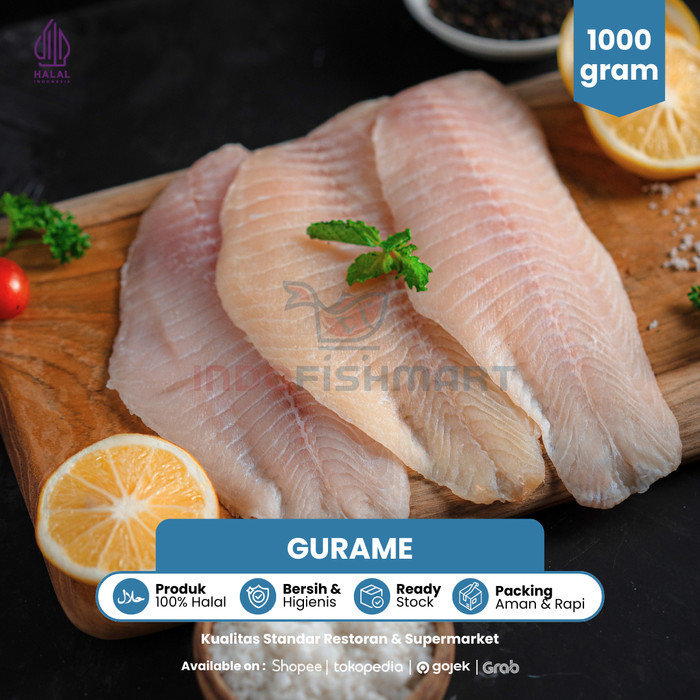Jual Ikan Gurame Fillet Boneless Premium Beku Frozen - 500 gram ...