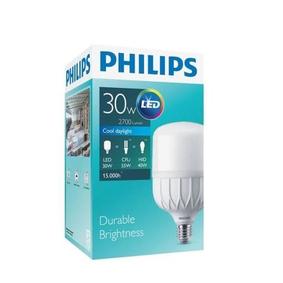 Jual LAMPU PHILIPS LED 30 WATT KAPSUL CAPSULE LED TFORCE BULB - PUTIH | Shopee Indonesia