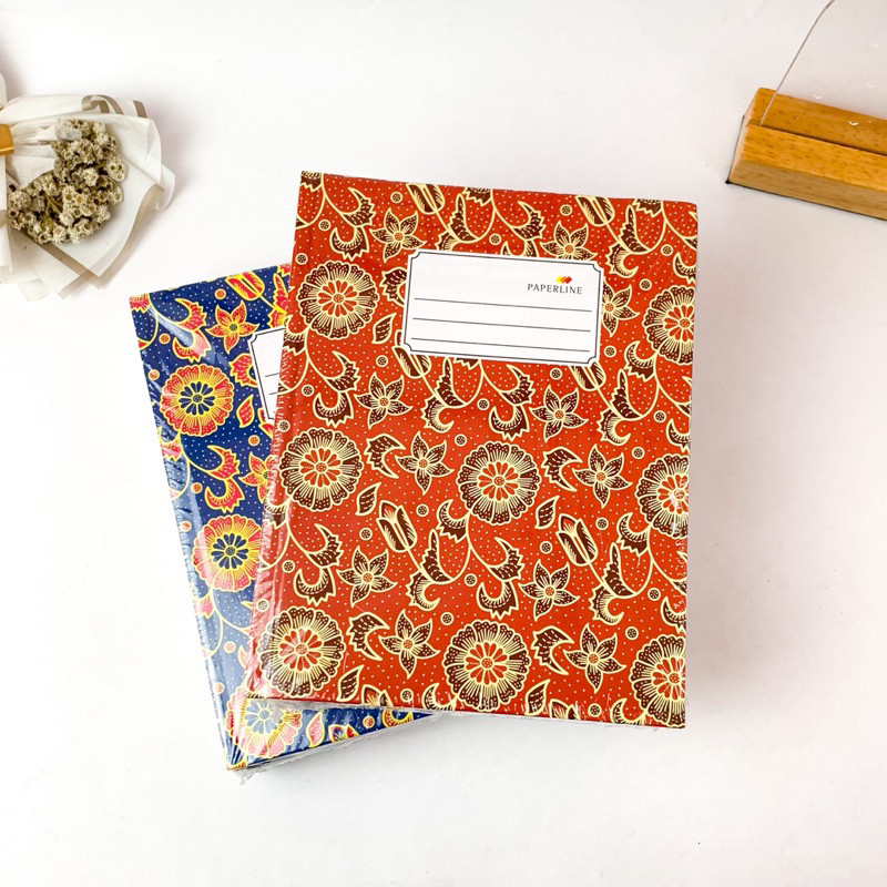 Jual (1Buku) Buku Tulis Hardcover Tebal PAPERLINE Kuarto isi 200 lembar ...