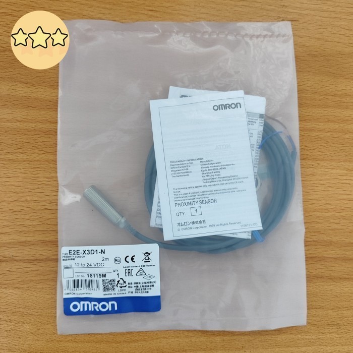 Jual Proximity SWITCH E2E-X3D1-N Sensor Omron E2EX3D1N E2E X3D1 N | Shopee Indonesia