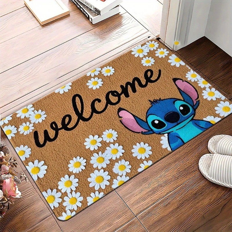 Jual MINISO DISNEY Stitch’s Daisy Welcome MatSoft Absorbent and ...