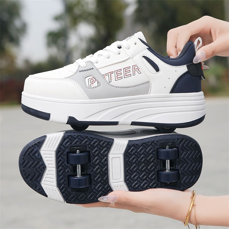 Jual Sepatu Heelys Empat Roda Anak Sepatu Roller Transformasi Pelajar ...
