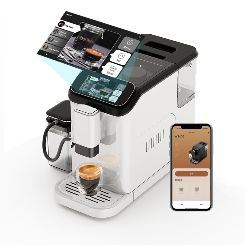 Jual New 20 bar espresso machine cafe fully automatic coffee machine ...