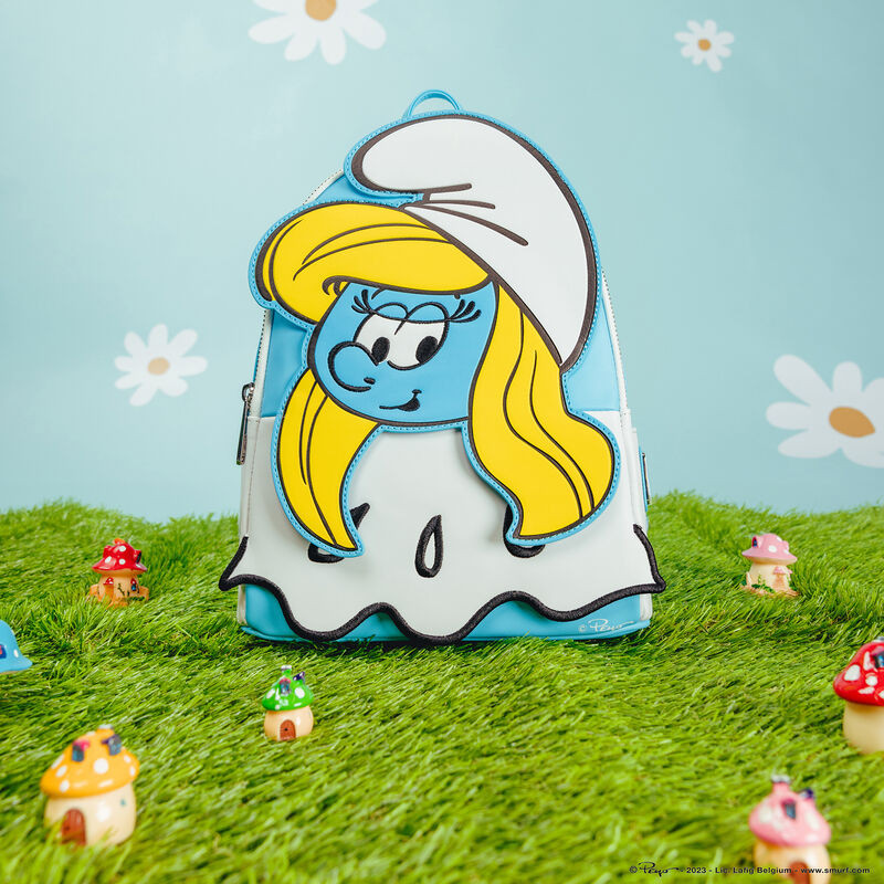 Jual Loungefly The Smurfs Smurfette Cosplay Mini Backpack | Shopee ...