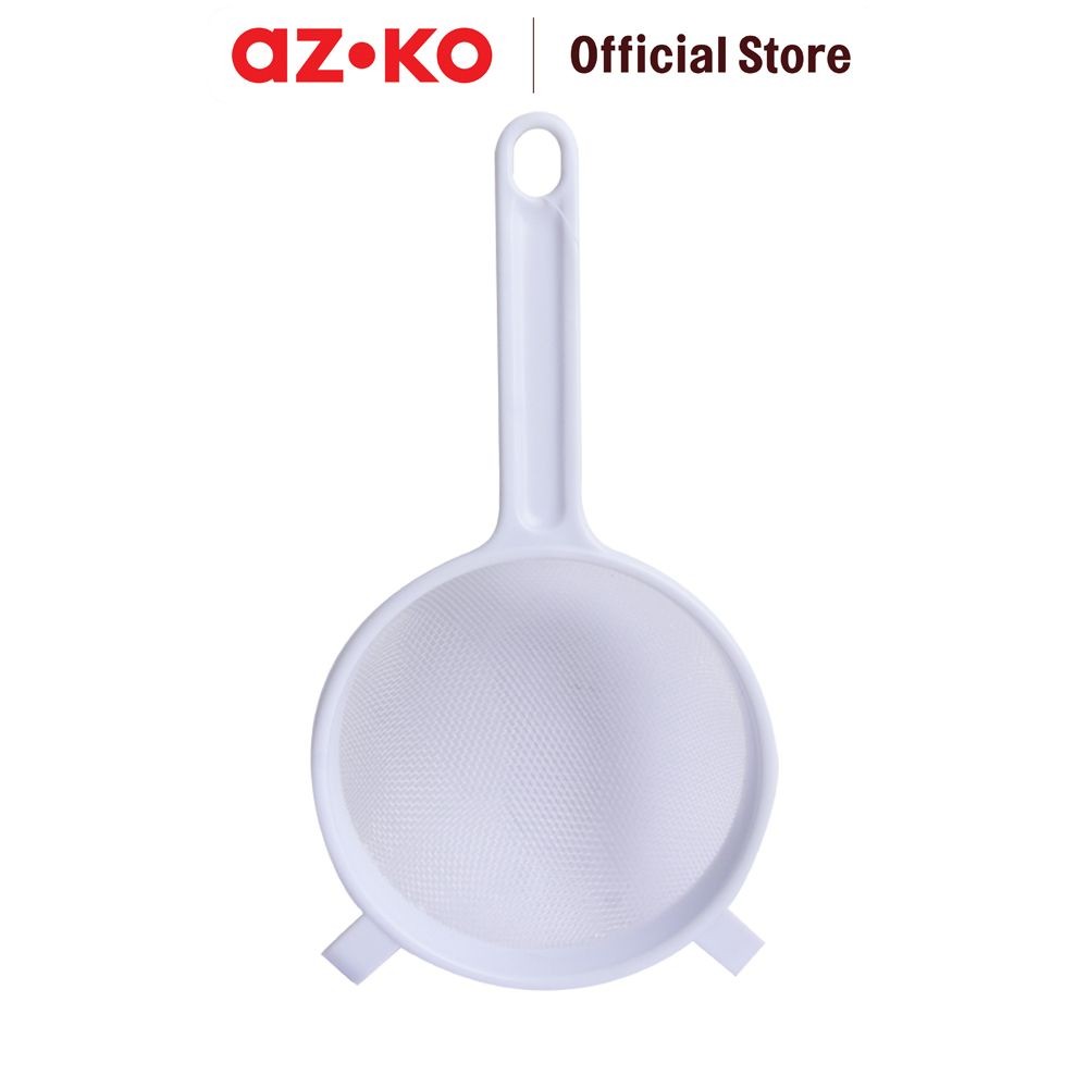 Jual Krischef 10 cm Saringan Teh Plastik - Putih Tea Strainer Penyaring Pemisah Ampas Teh ...