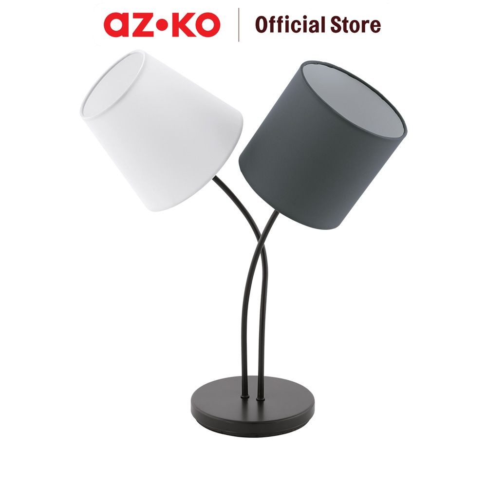 Jual AZKO Eglo Almeida Lampu Meja 2l - Hitam/Putih Multifunctional ...