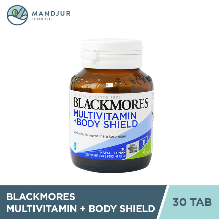 Jual Blackmores Bio Ace Excell / Multivitamin + Body Shield 30 Kapsul ...