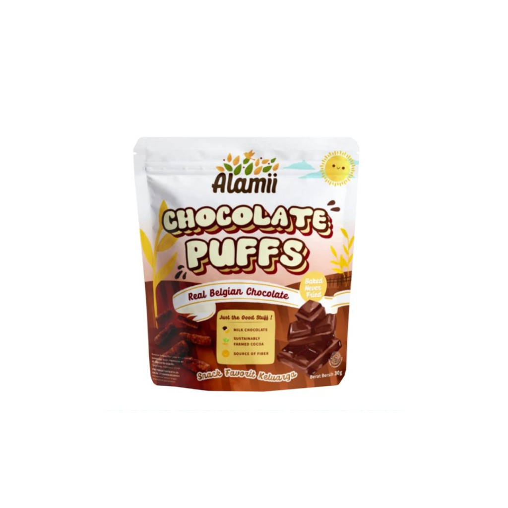 Jual Alamii Puffs - Chocolate Puffs - Snack Anak - Dessert Series ...