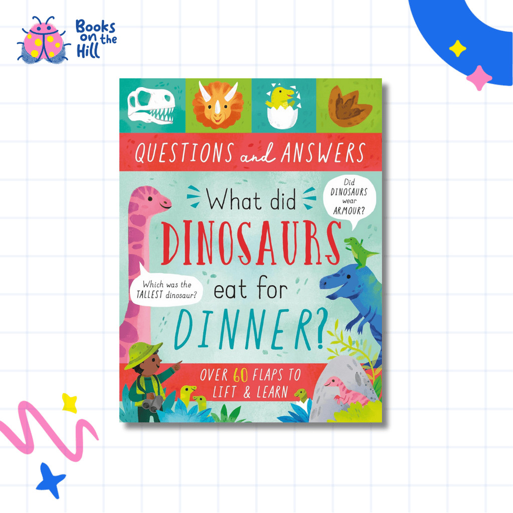 Jual Questions and Answers - What Did Dinosaurs eat for Dinner | Shopee ...