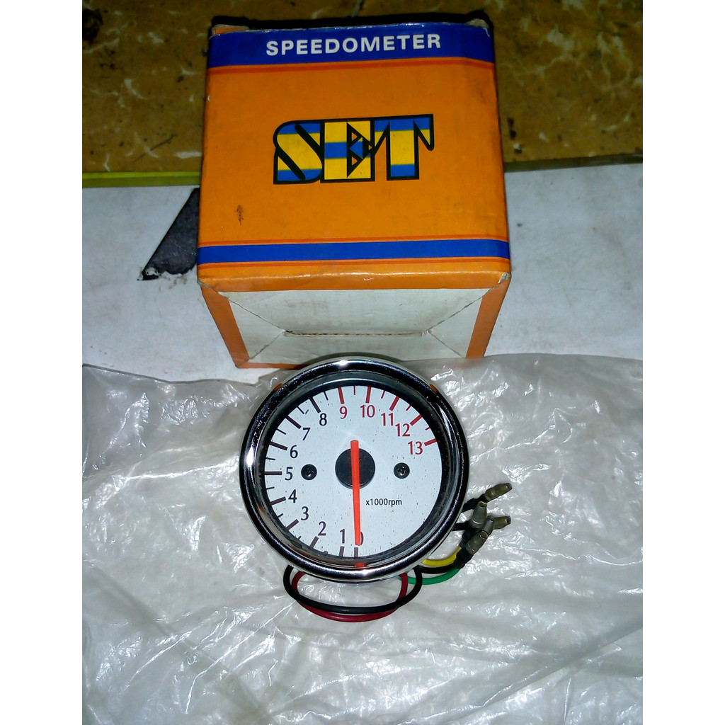 Jual tachometer takometer RPM racing sepeda motor universal nos ...