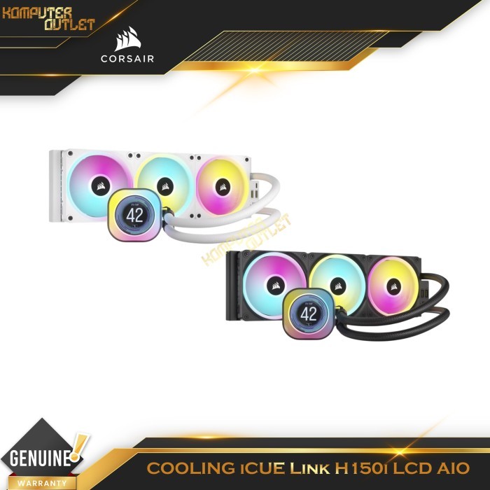 Jual Corsair iCUE LINK H150i LCD - AIO Liquid CPU Cooler H 150i ...