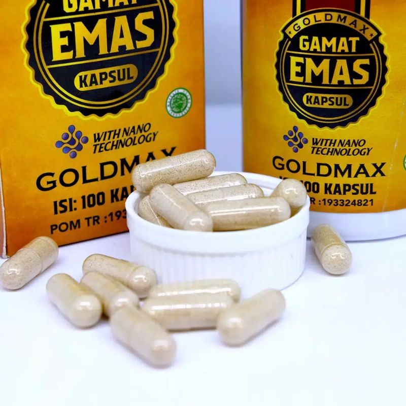 Jual Goldmax Gamat Emas Kapsul - Varian Kapsul Jelly Gamat Isi 100 ...