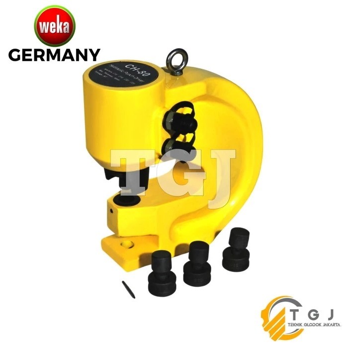 Jual Hydraulic busbar punching tool CH-80 alat pelubang busbar punch ...