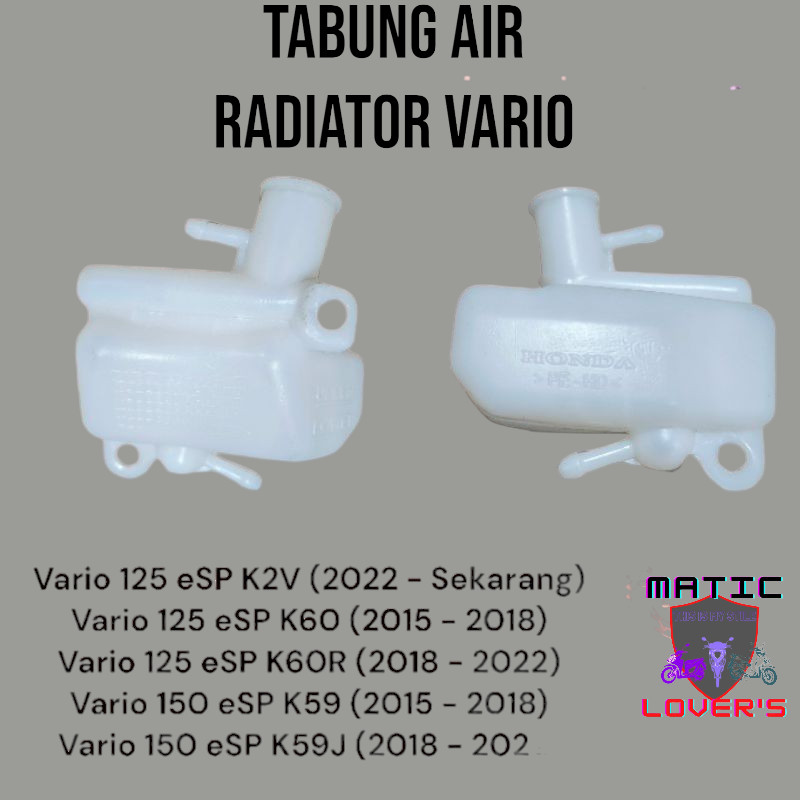 Jual Tabung Air Radiator Vario 125 Led New k2v gen 2 Led Old Vario 125 ...