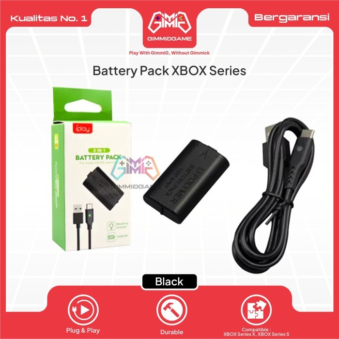 Jual Battery Pack Rechargeable Batre Baterai Stik Stick Xbox One Series ...