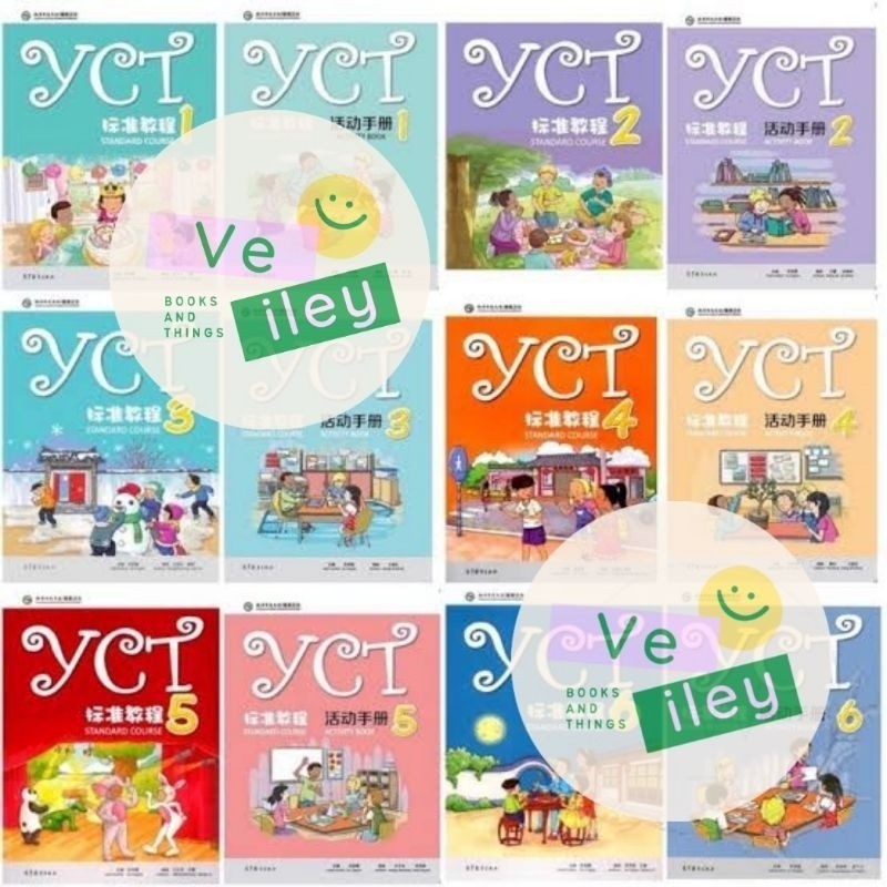 Jual Buku Bahasa Mandarin YCT kelas 1 2 3 4 5 6 Textbook dan Workbook ...