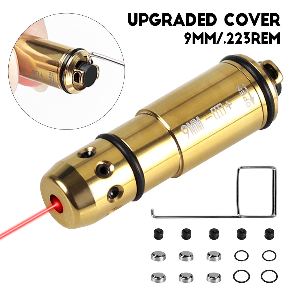 Jual Dry Fire Training Laser 9mm 223Rem Laser Training Bullet Upgrade ...