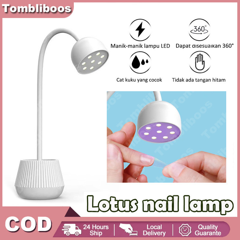 Jual Tombliboos UV LED Nail Lamp Pengering Kutek Gel with Mirror 20W ...