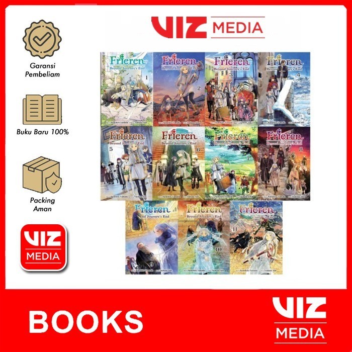 Jual Frieren: Beyond Journey’s End 11 book series By Kanehito Yamada - Vizmedia | Shopee Indonesia