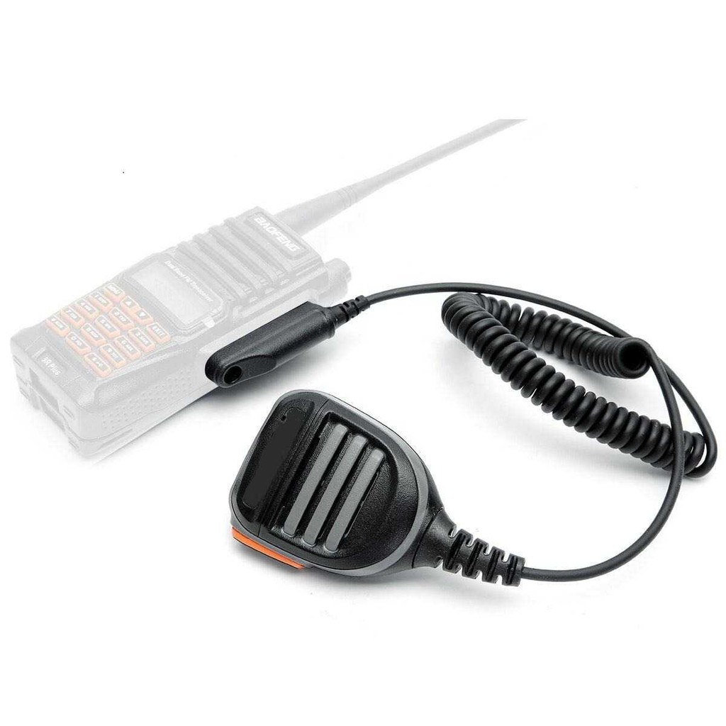 Jual Speaker Microphone Push To Talk PTT for Baofeng Walkie Talkie ...