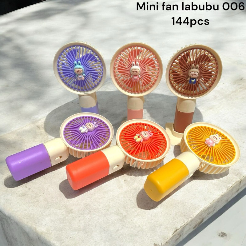 Jual HELLO_KIPAS ANGIN MINI VIRAL LABUBU KIPAS MINI LUCU KIPAS KECIL ...