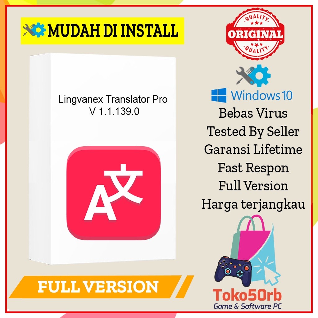 Jual Software Translate Bahasa: Lingvanex Translator Pro 1.1 [WIN] | Shopee Indonesia