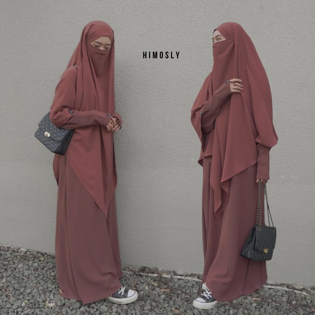 Jual Nura Abaya (ABAYA SAJA) Mazen Anti UV Abaya Hitam Polos Abaya Anti ...