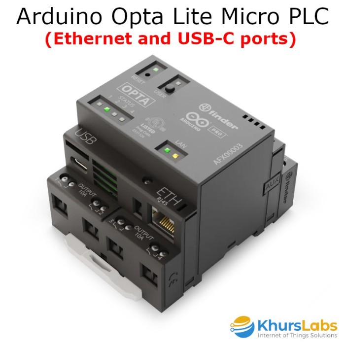 Jual GD99 Arduino Opta Lite Micro PLC (Ethernet and USB-C ports ...